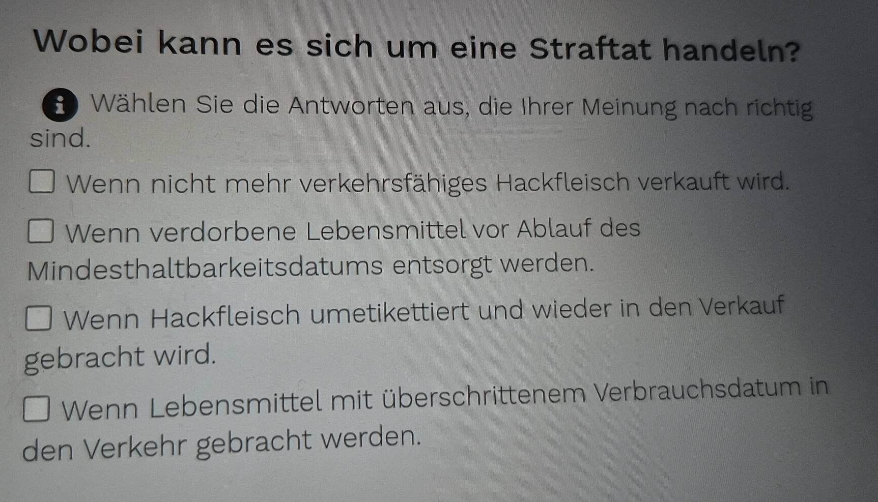 Vergehen Straftat 6 Buchstaben