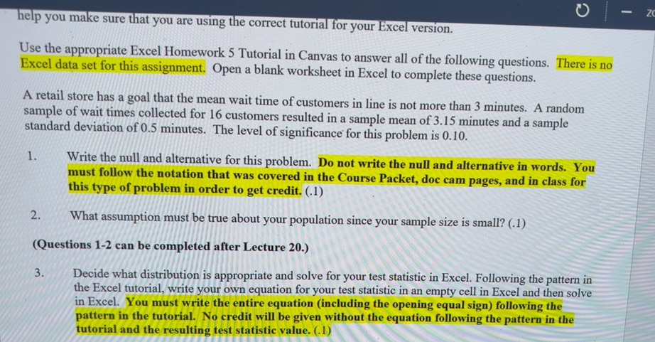 Solved: — Z( help you make sure that you are using the correct tutorial ...