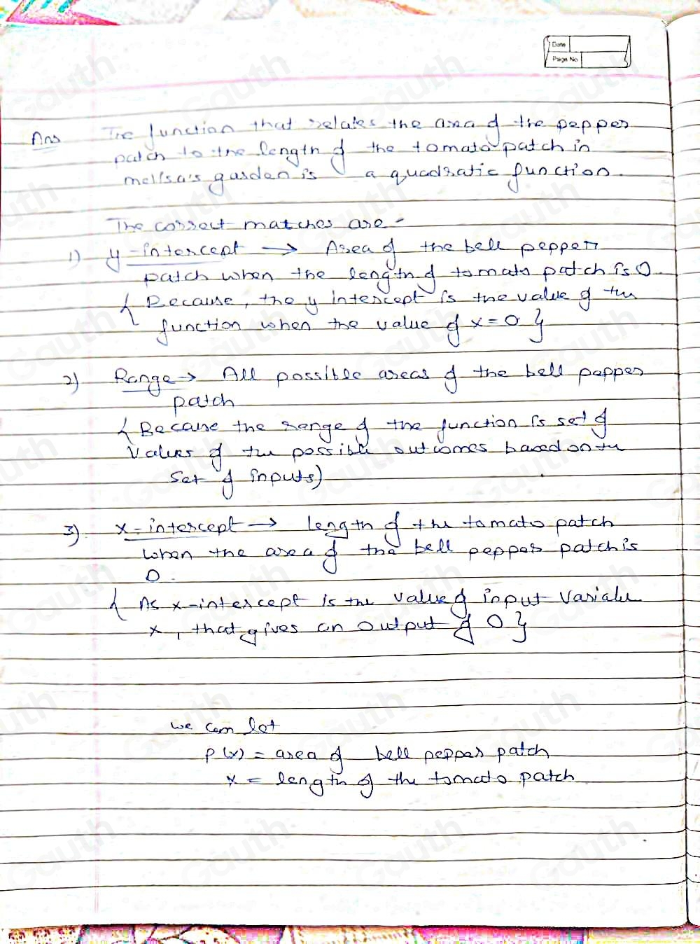 Solved: Match the real-world descriptions with the features they ...