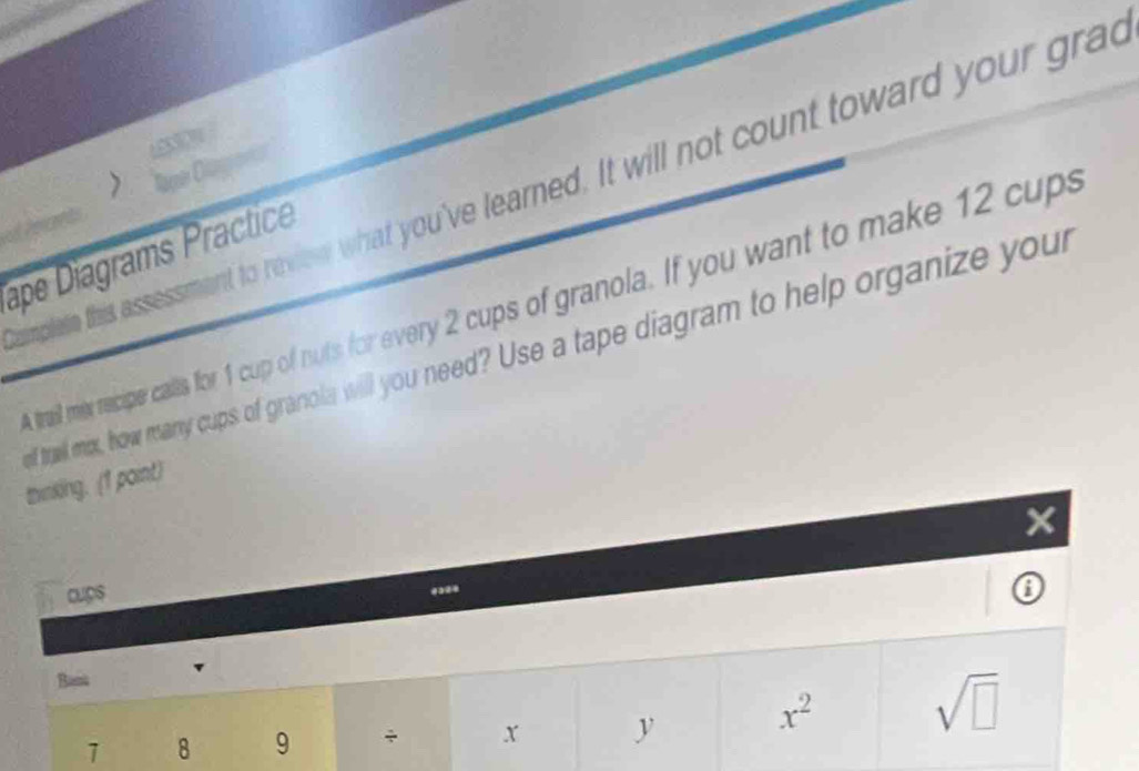 Solved: to revies what you've learned. It will not count toward your ...