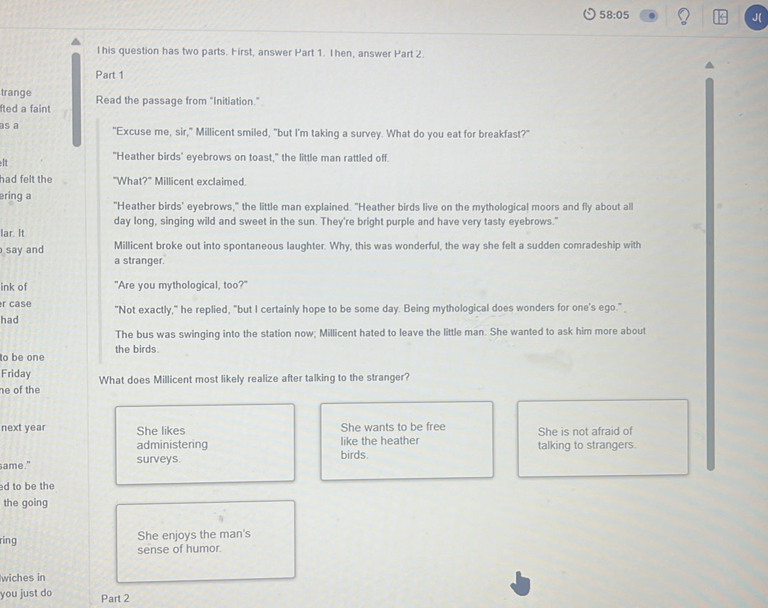 Solved: 58:05 J( T his question has two parts. First, answer Part 1 ...