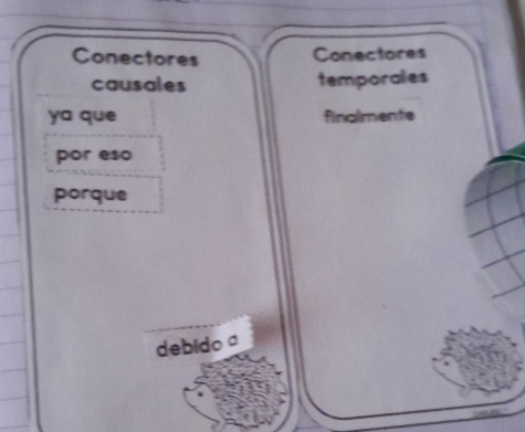 Resuelto:Conectores Conectores causales temporales ya que finalmente ...