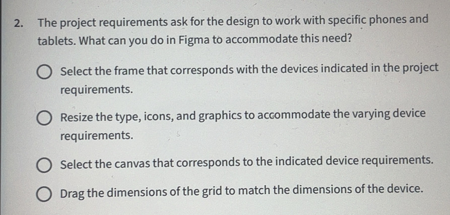 Solved: The project requirements ask for the design to work with ...