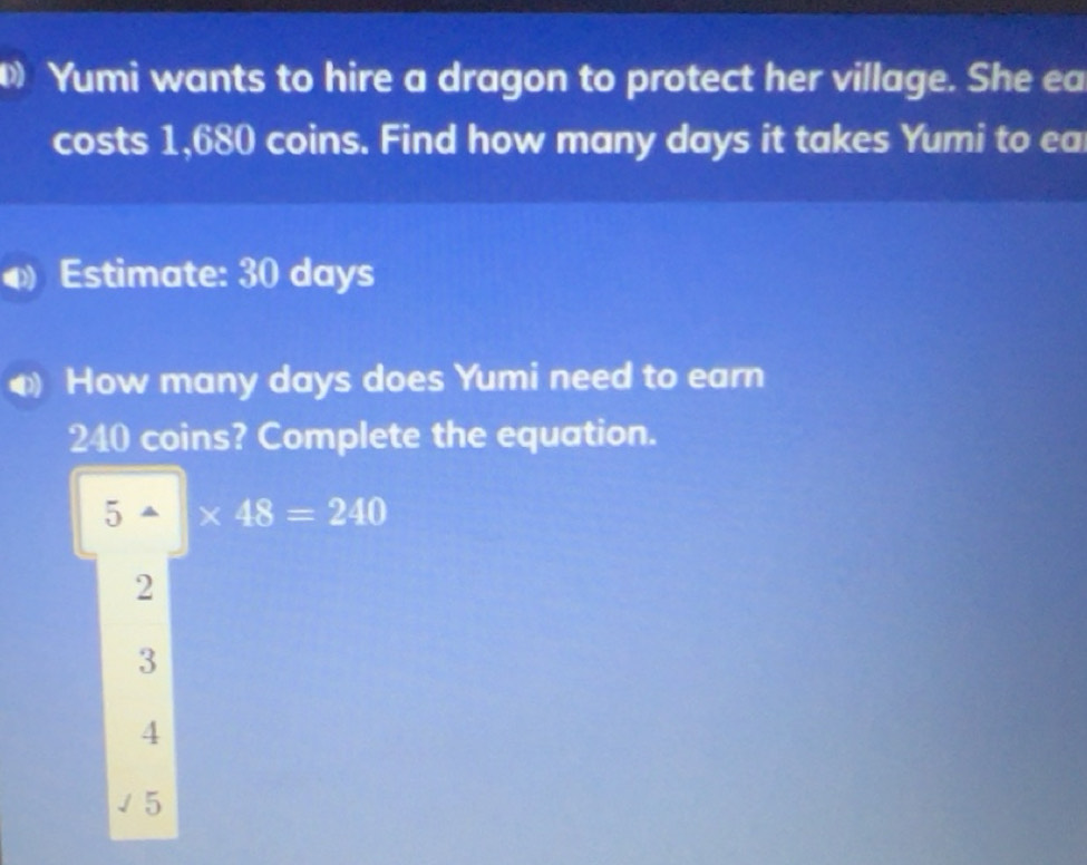 Solved: Yumi wants to hire a dragon to protect her village. She ea ...