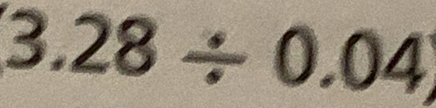 Solved: 3.28/ 0.04 [Math]