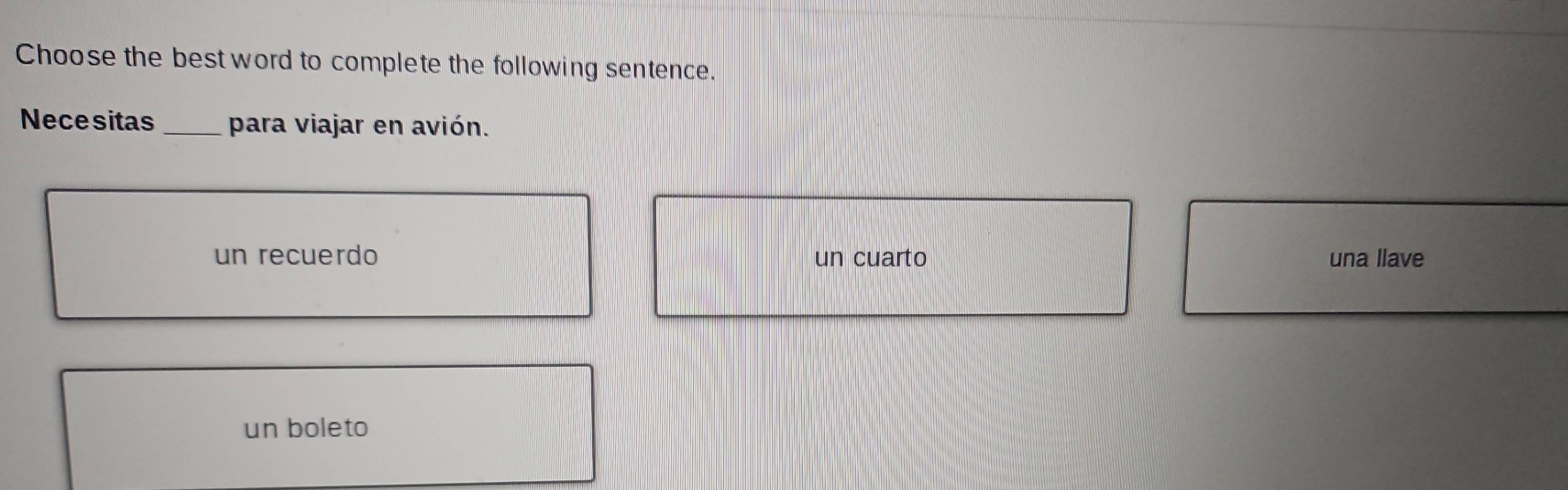 Solved: Choose the best word to complete the following sentence ...