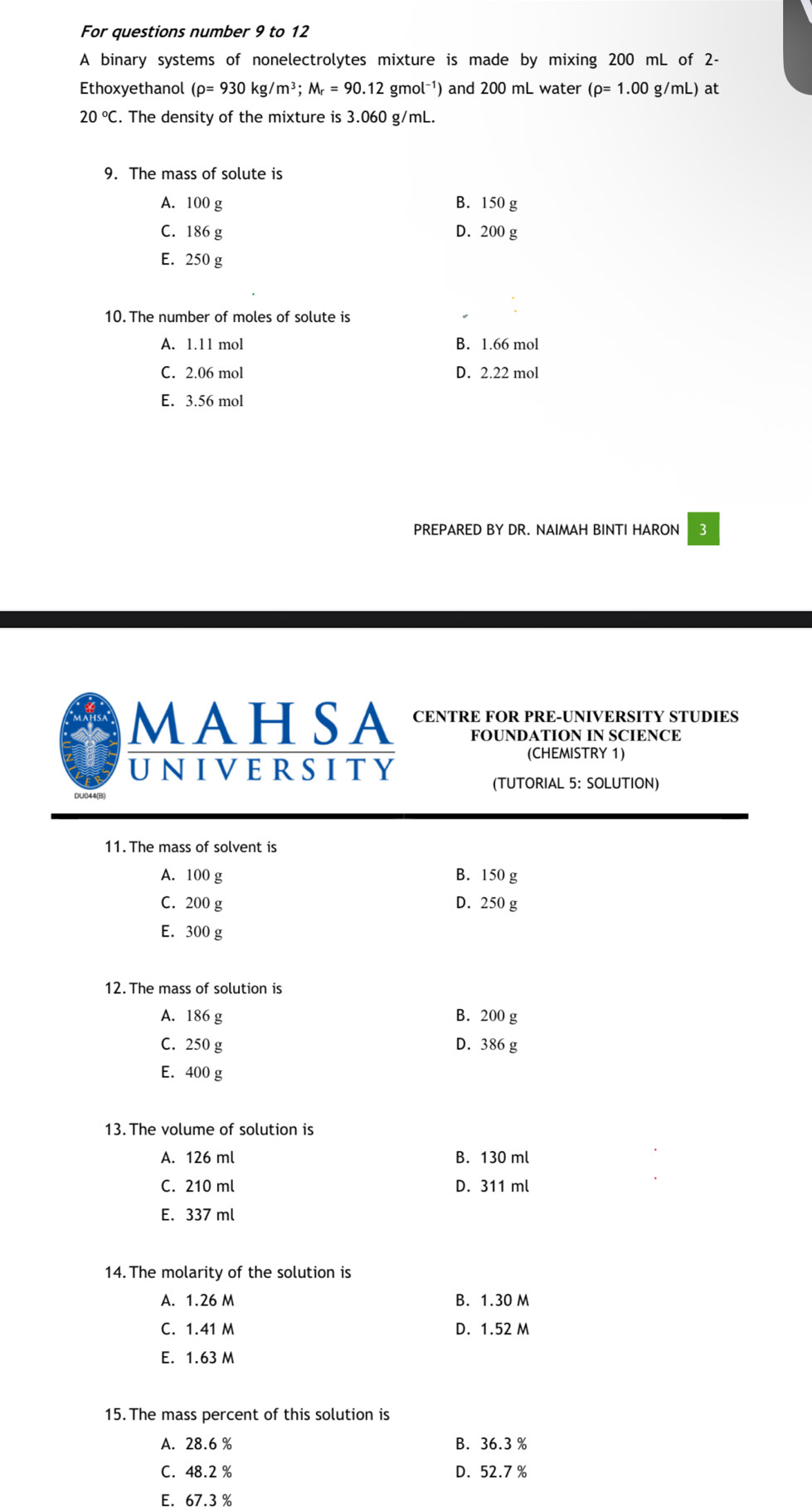Selesai:For questions number 9 to 12 A binary systems of ...