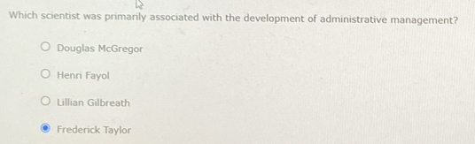 Solved: Which scientist was primarily associated with the development ...