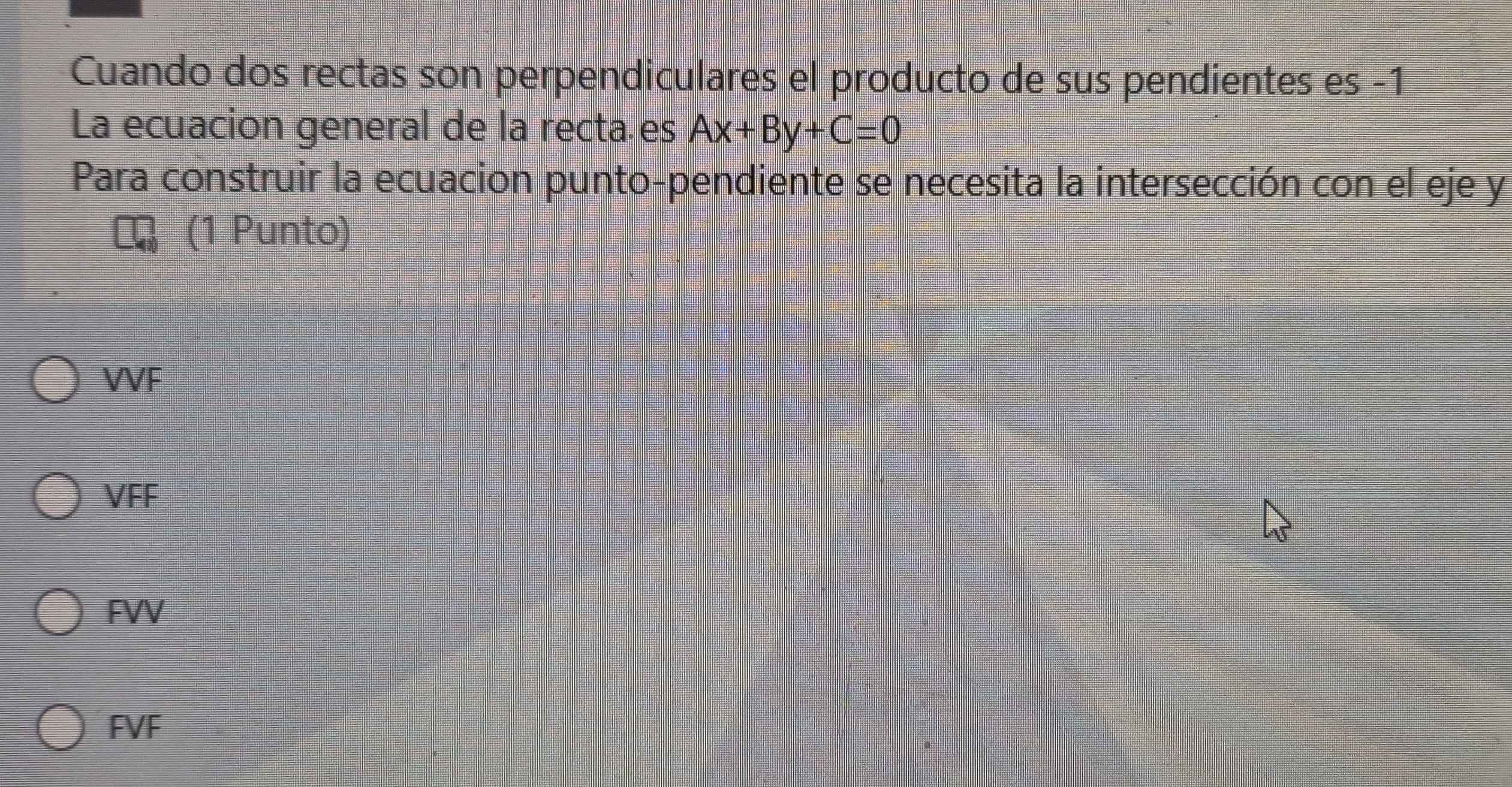 Resuelto:Cuando dos rectas son perpendiculares el producto de sus ...
