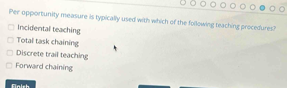Solved: Per opportunity measure is typically used with which of the ...