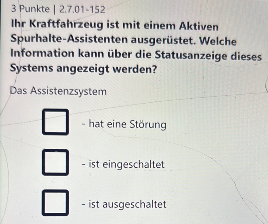 Ihr Kraftfahrzeug Ist Mit Einem Spurwechselassistenten Ausgerustet