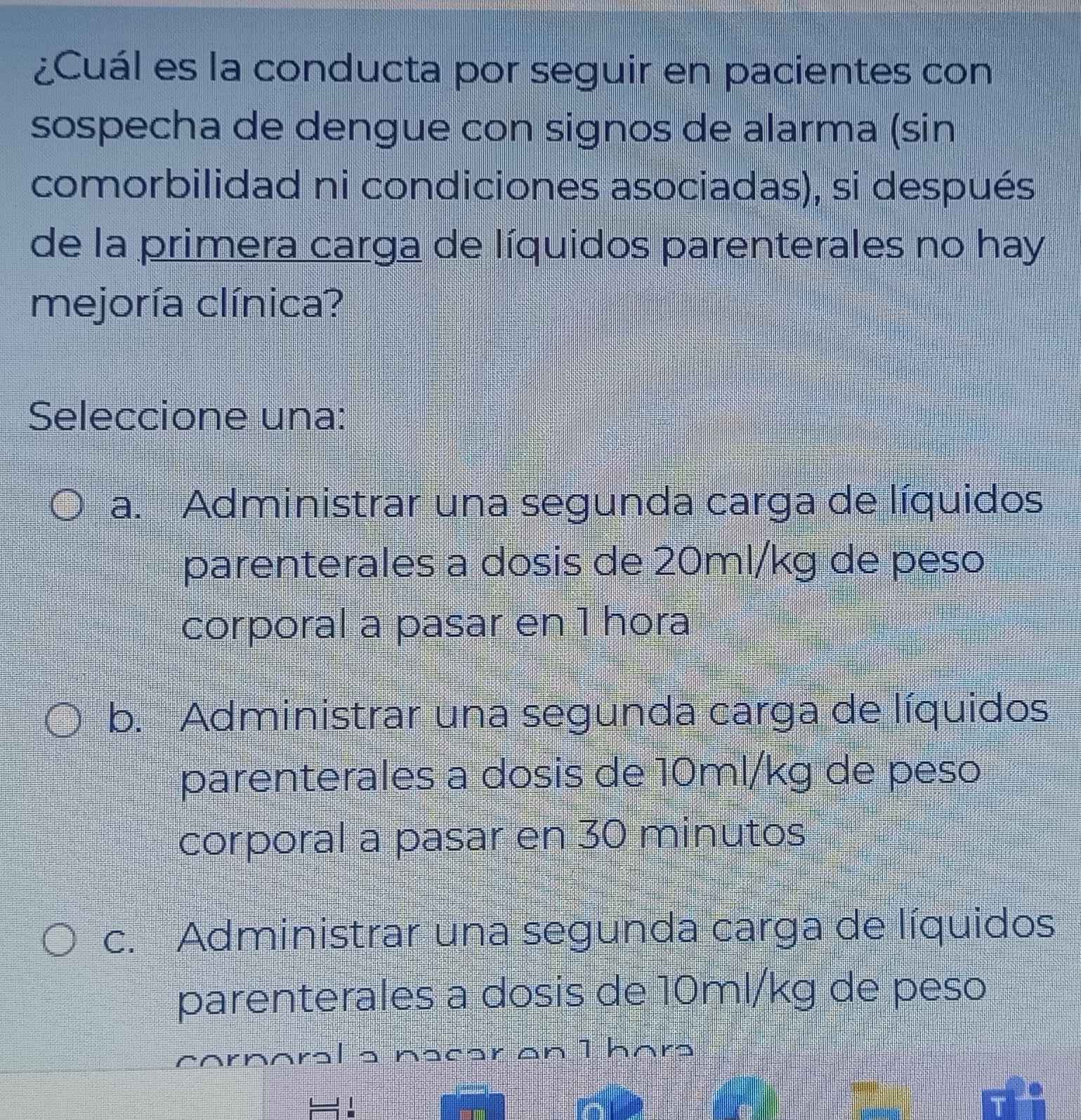 Resuelto:¿Cuál es la conducta por seguir en pacientes con sospecha de ...
