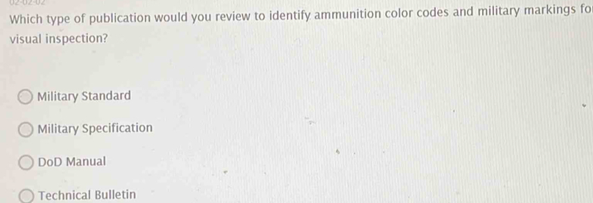 Solved: 2 -02-0 Which type of publication would you review to identify ...
