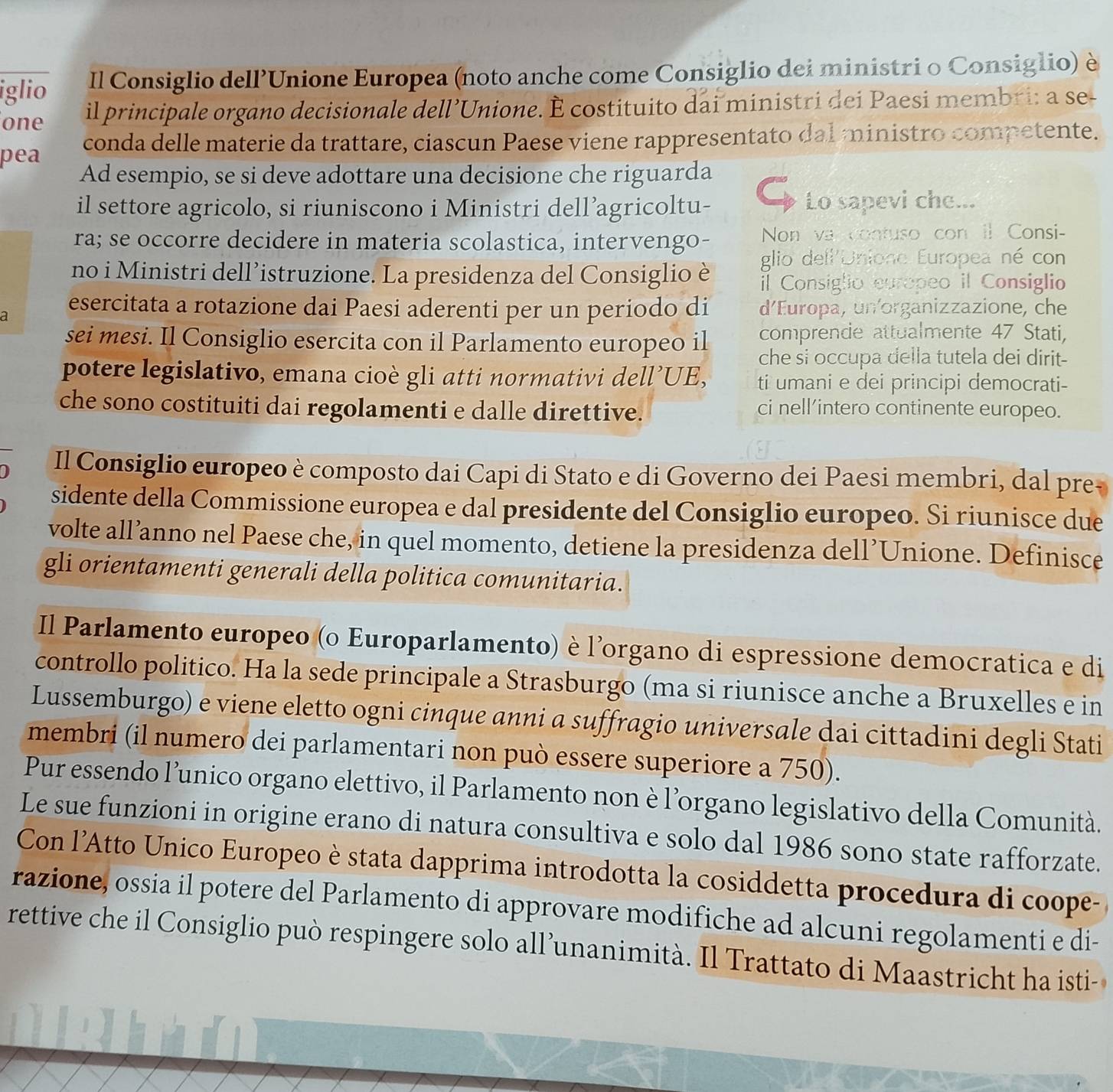 Risolto:iglio Il Consiglio dell’Unione Europea (noto anche come ...