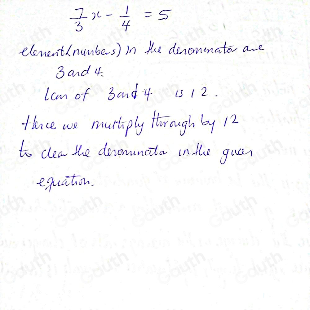 Solved: Determine which of the values below could be used to clear ...