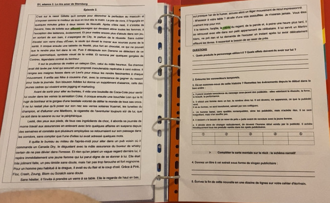 Résolu :St aéanra 3. Le rre amer de Stembera Épisode 2. Massenir à ...