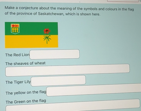 Solved: Make a conjecture about the meaning of the symbols and colours ...