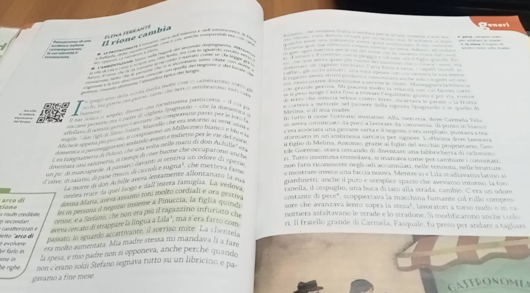 Risolto:Fléña Férrante Il rione cambia eneri Assunta, che vendeva ...