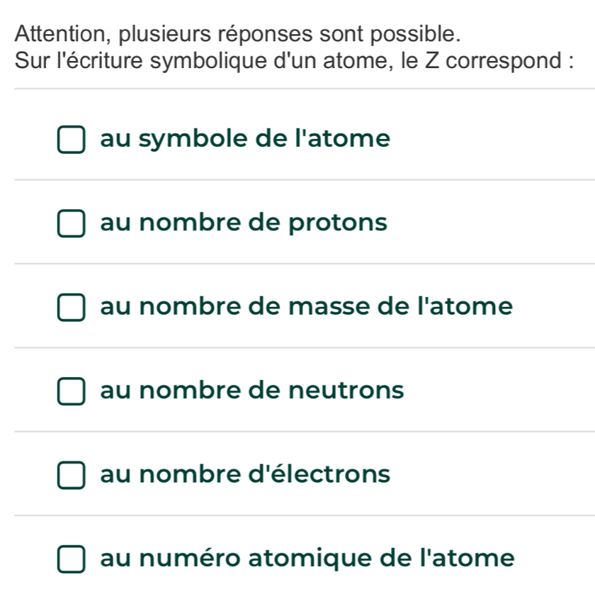Résolu :Attention, plusieurs réponses sont possible. Sur l'écriture ...