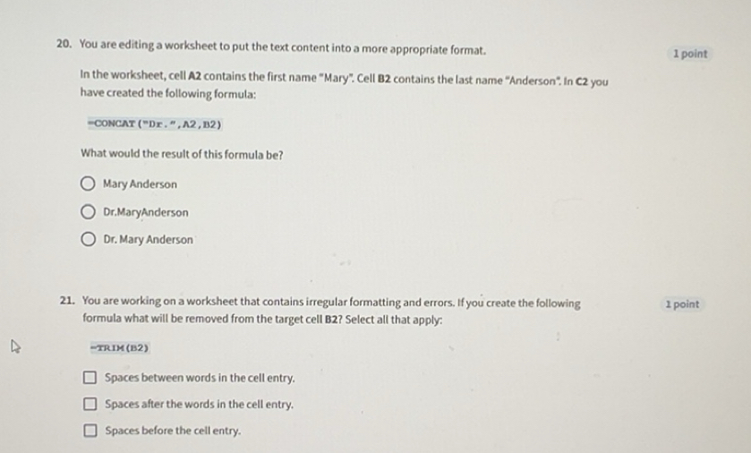 Solved: You are editing a worksheet to put the text content into a more ...