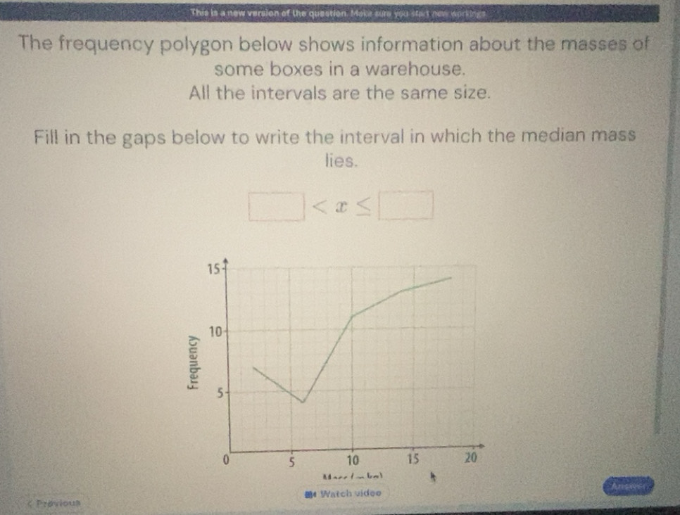 Solved: This is a new version of the question. Make sure you start new ...