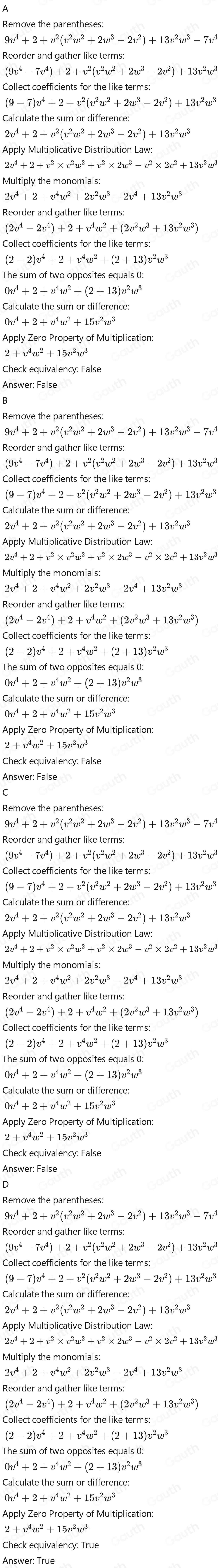 Solved: Select the correct answer. Which expression is equivalent to ...