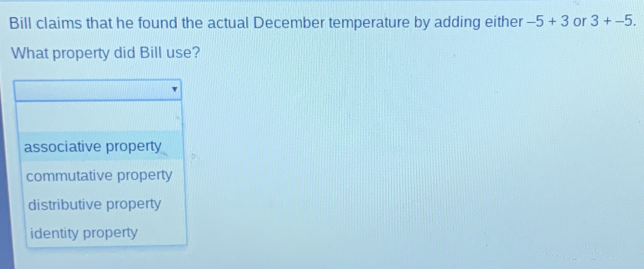 Solved: Bill claims that he found the actual December temperature by ...
