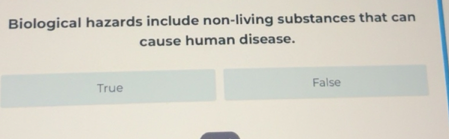 Selesai:Biological hazards include non-living substances that can cause ...