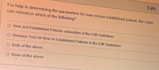 Solved: For help in determining the parameters for new versus ...