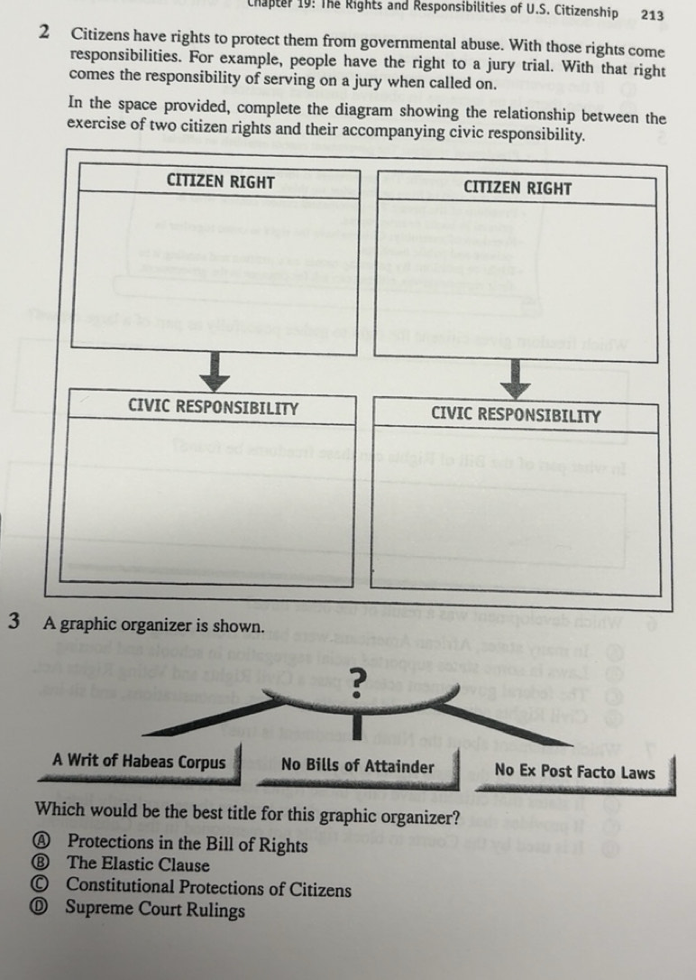 Gelöst:Chapter 19: The Rights and Responsibilities of U.S. Citizenship ...