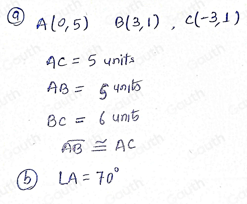 Solved: Refer to the figure. a. Find the measures of the sides of ABC ...