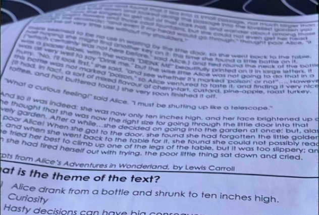 Solved: hd mo a whal passage, not much tirgt ti te tn [Others]