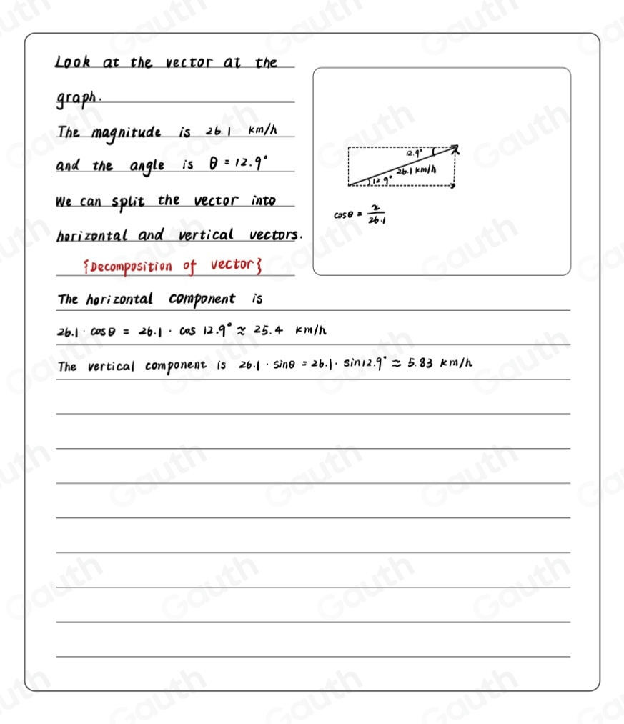 Solved: A nuclear submarine approaches the surface of the ocean at 26.1 ...