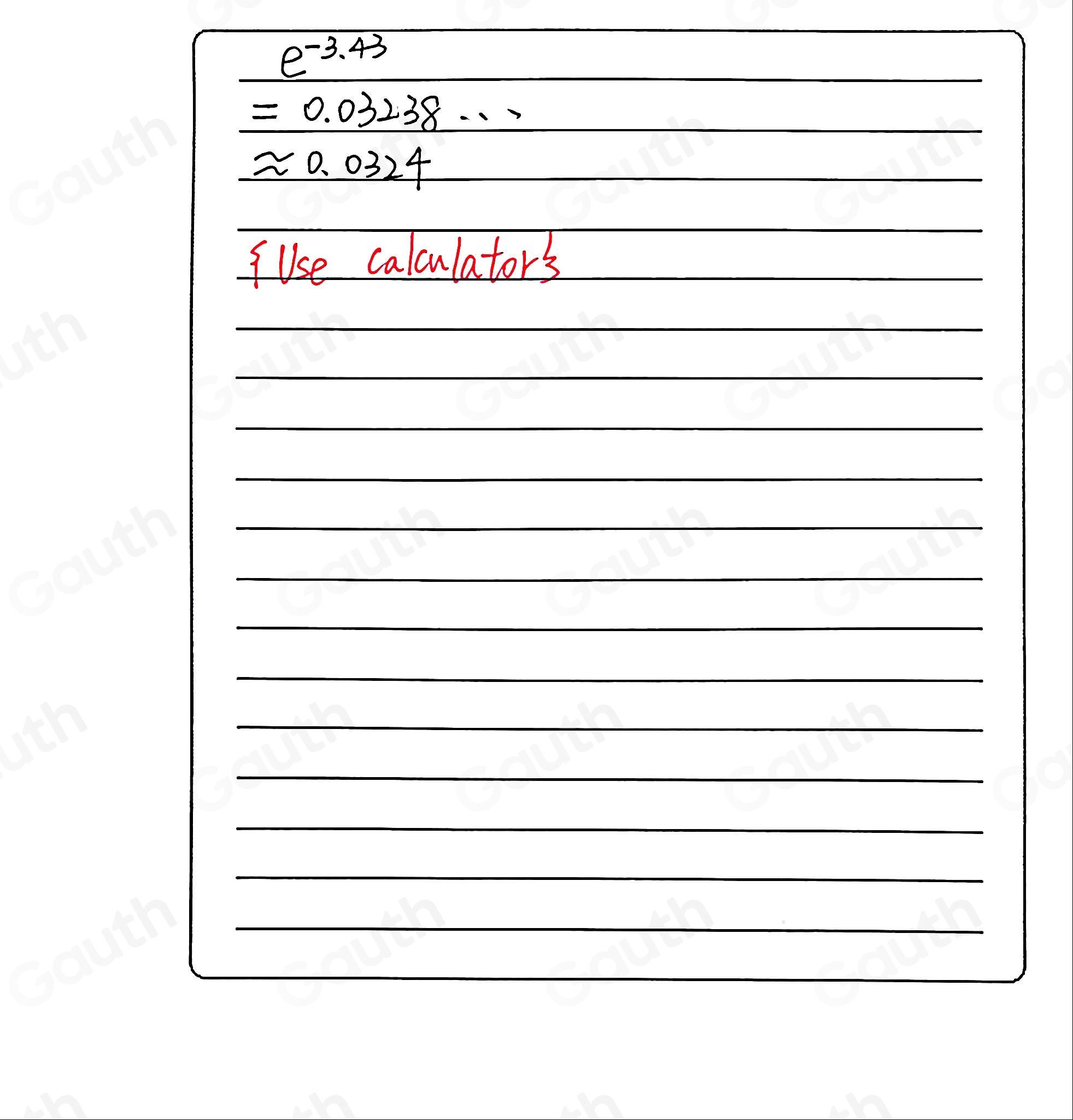 Solved: Use a calculator to find the value to the nearest ten ...