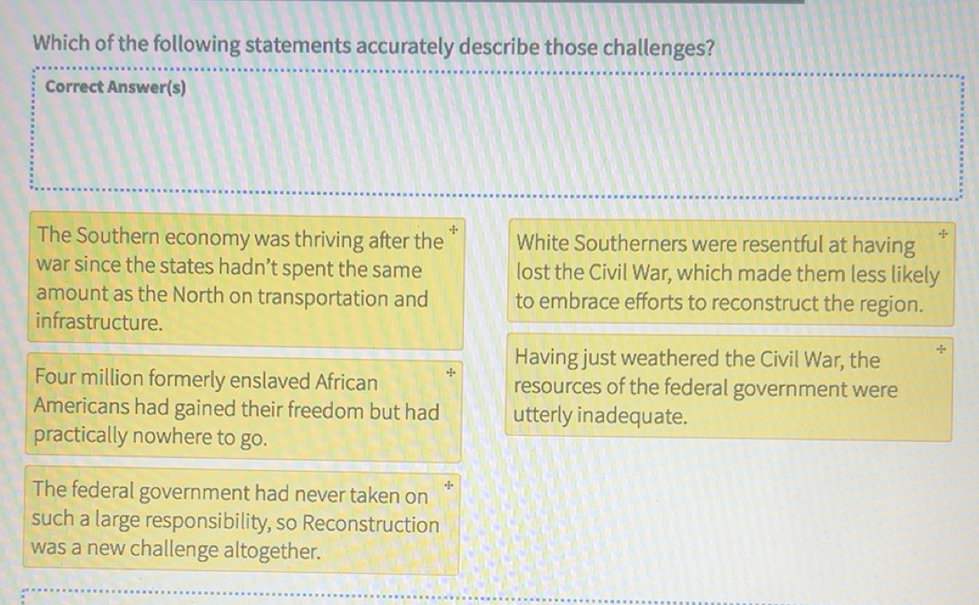 Solved: Which of the following statements accurately describe those challenges? Correct Answer(s ...