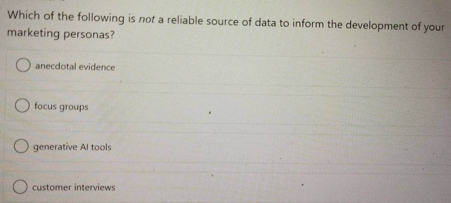 Gelöst:Which of the following is not a reliable source of data to ...
