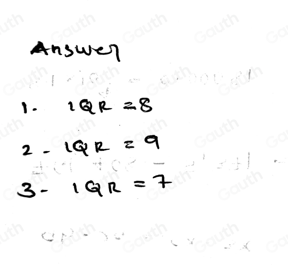 Solved: Here is a boxplot for a distribution of data. 1. Calculate the IQR for the boxplot shown ...