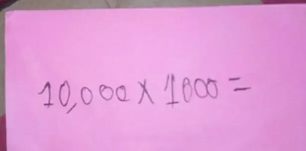 Solved: 10,000* 1000= [Math]