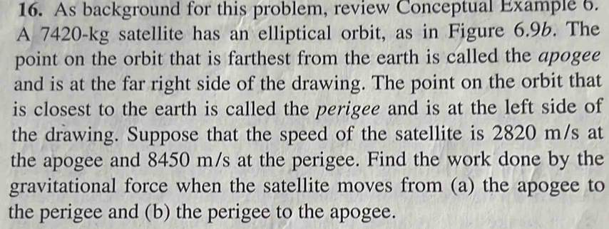Solved: As background for this problem, review Conceptual Example 6. A ...