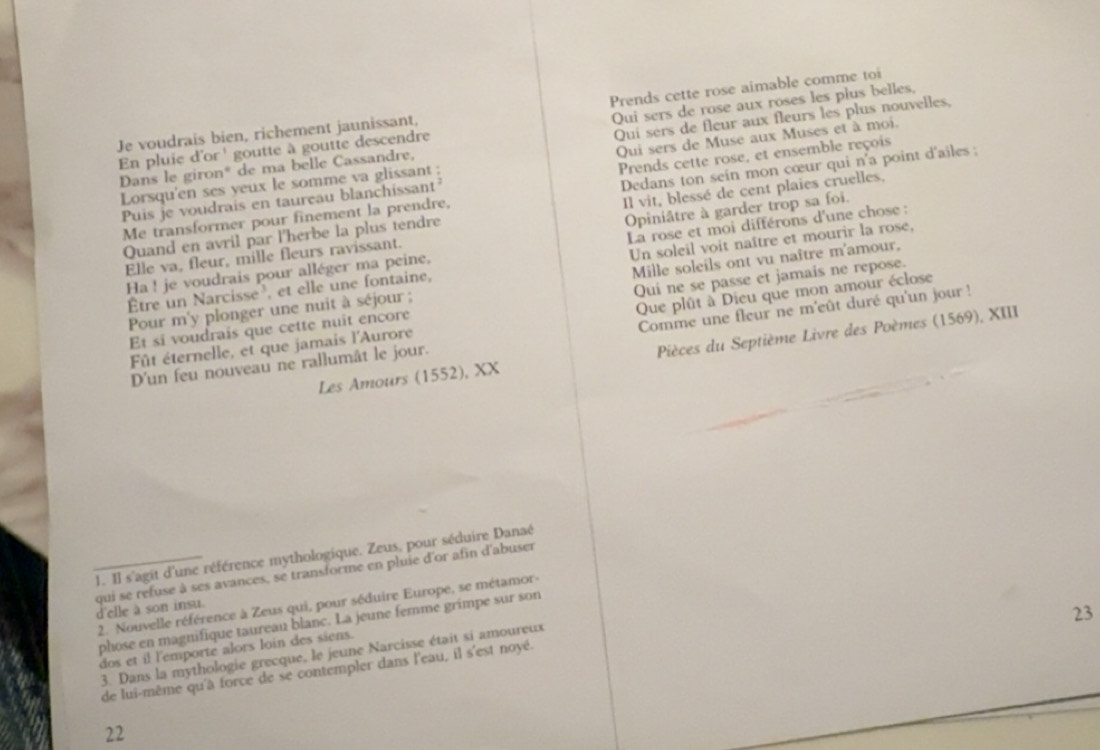Résolu :Prends cette rose aimable comme toi En pluie d'or ' goutte à ...