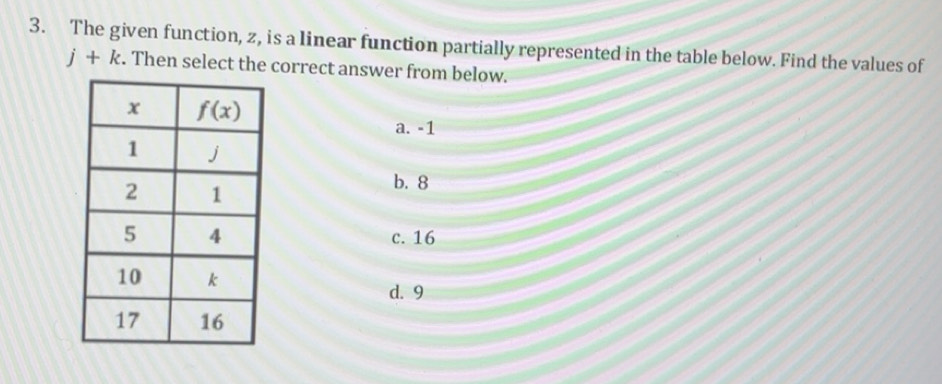 Gelöst:The given function, z, is a linear function partially ...