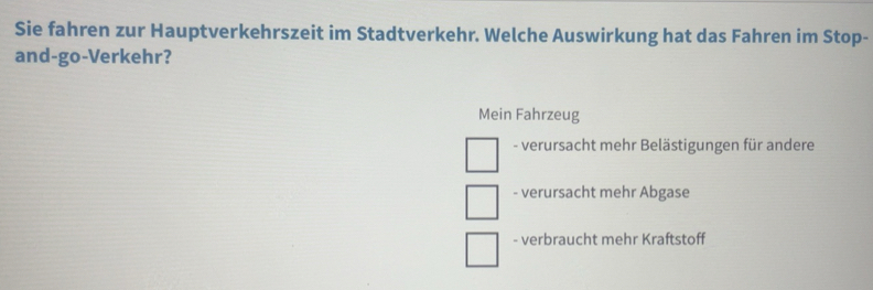 Sie Fahren Zur Hauptverkehrszeit