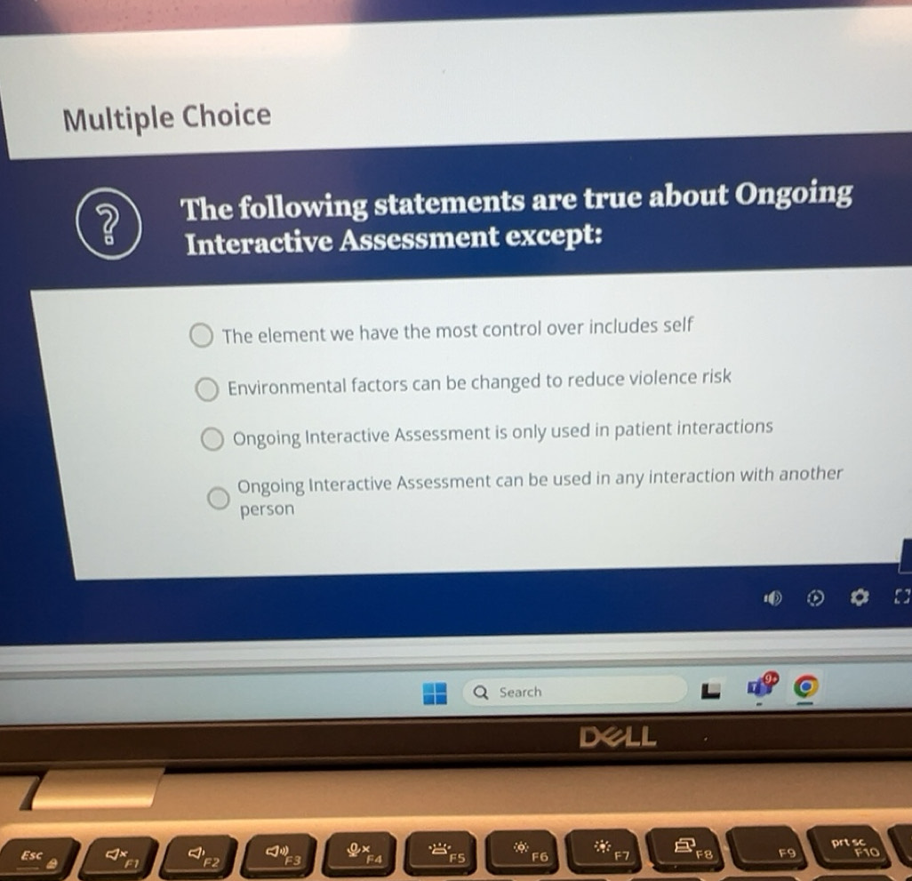 Solved: The following statements are true about Ongoing Interactive ...