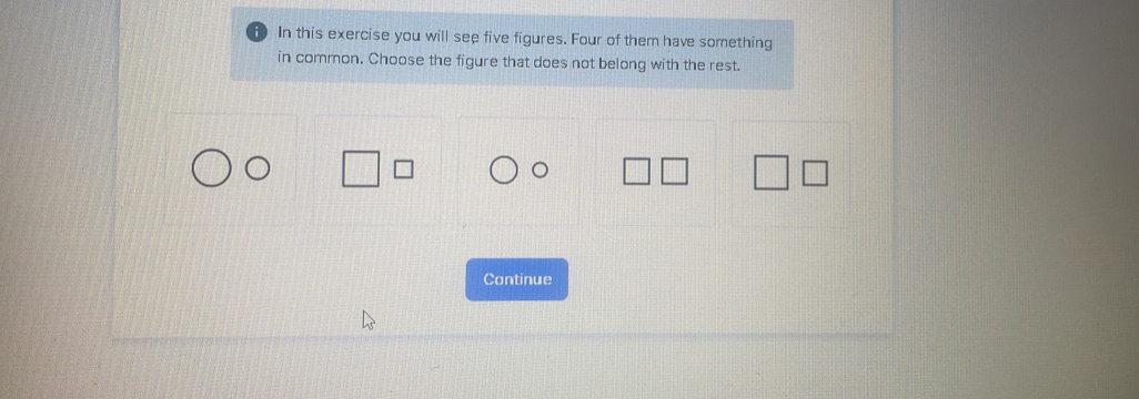 Solved: In this exercise you will see five figures. Four of them have ...