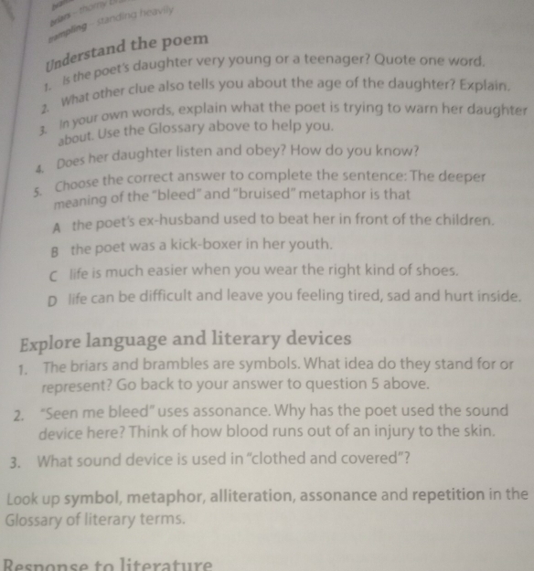 Solved: tiars - thomy L sampling -- standing heavily Understand the ...