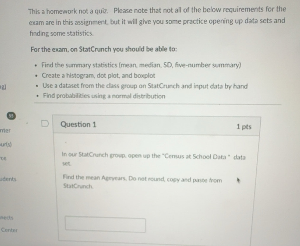 Solved: This a homework not a quiz. Please note that not all of the ...