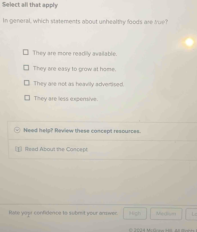 Solved: Select all that apply In general, which statements about ...