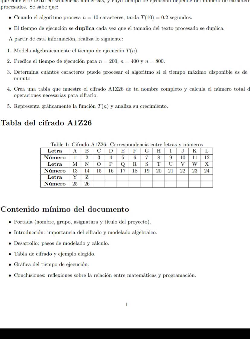 Resuelto:que convierte texto en secuencias numéricas, y cuyo tiempo de ...