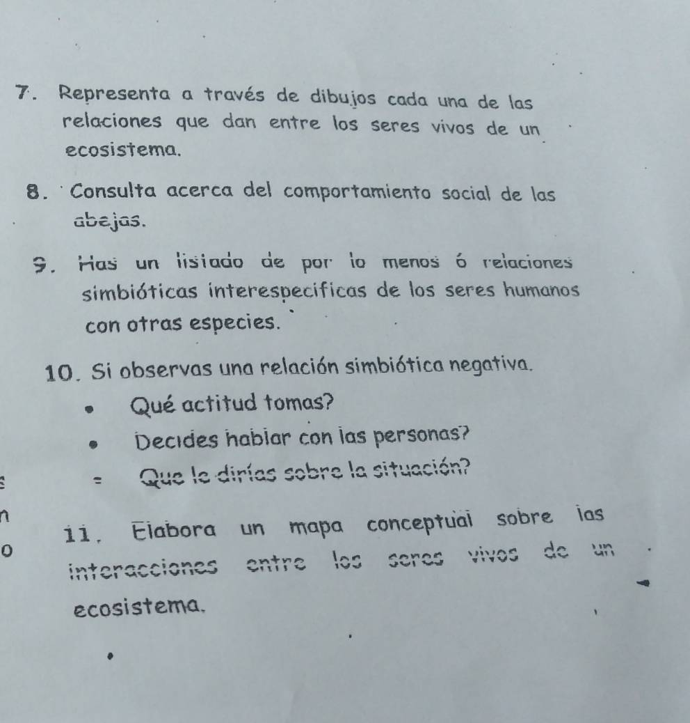 Resuelto:Representa a través de dibujos cada una de las relaciones que ...