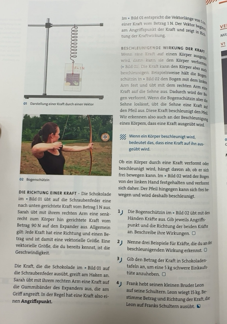 Gelöst:Im * Bild 01 entspricht die Vektorlänge von 10 einer Kraft vor ...